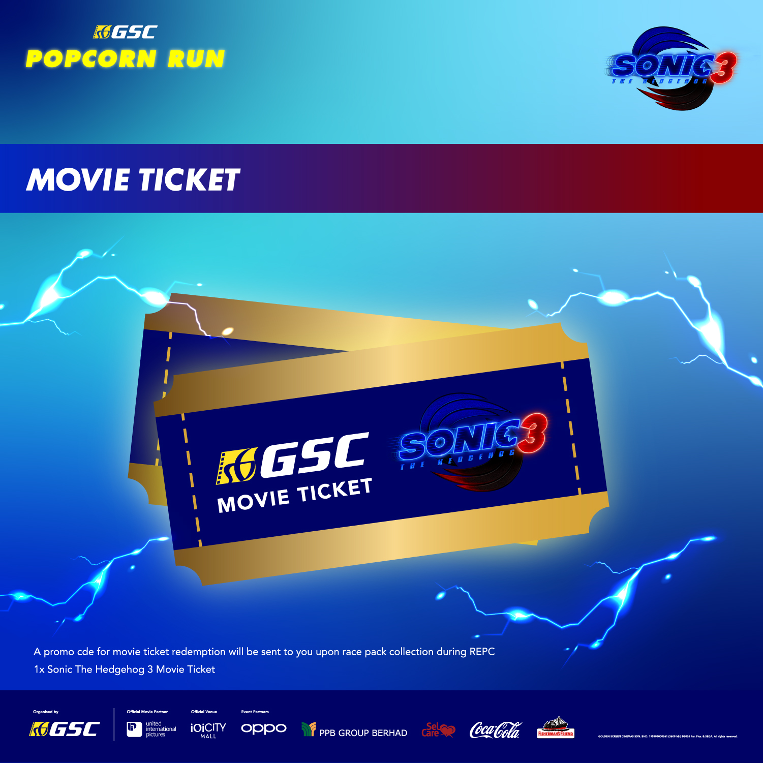 Popcorn Run 2024 - Golden Screen Cinemas
